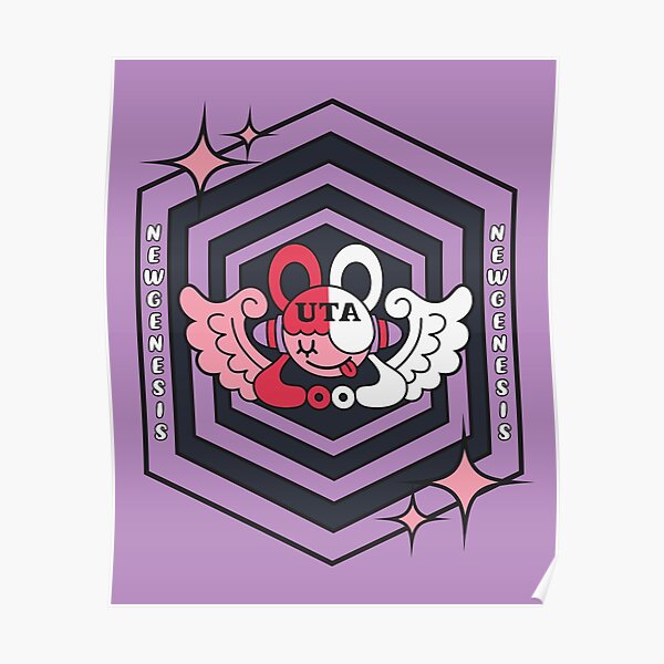 " Uta New Genesis emblem design original " Poster for Sale by BBNJ-edit ...