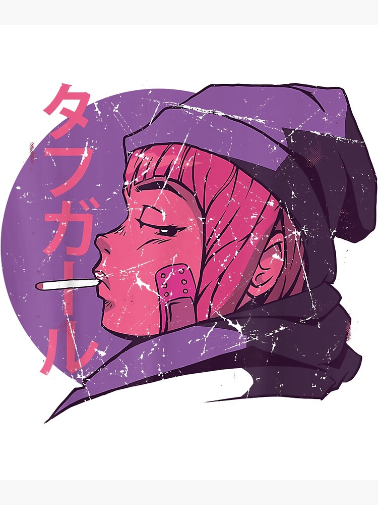 "Alt Aesthetic - Tough Girl - Manga - Anime - Japanese Emo" Poster for ...