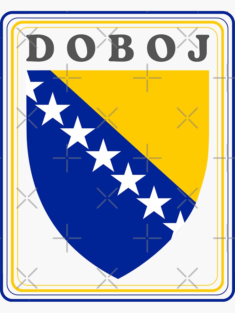 "City of Doboj Bosnia and Herzegovina" Sticker for Sale by ...