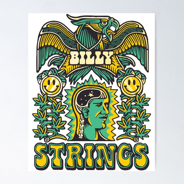 "Billy Strings" Poster for Sale by cartedylan46 | Redbubble