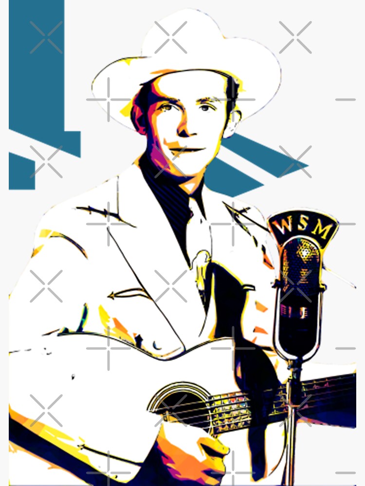 "Hank Williams Family Tradition" Sticker for Sale by AntoniaBjorklun ...