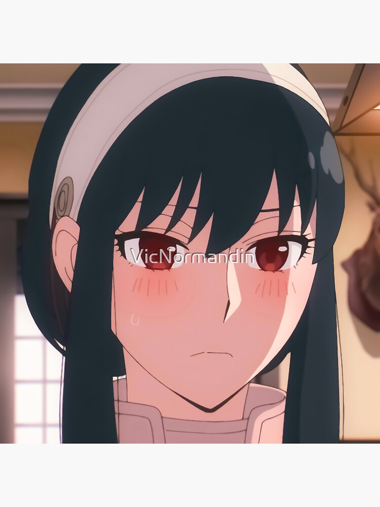 "Yor Forger Cute" Sticker for Sale by VicNormandin | Redbubble