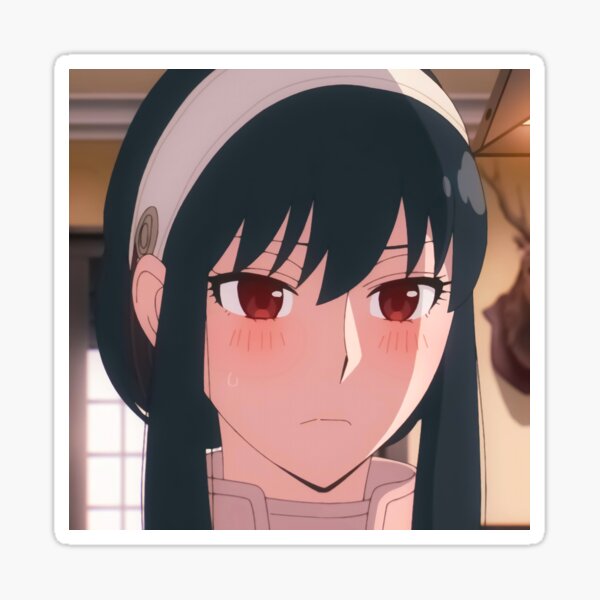 "Yor Forger Cute" Sticker for Sale by VicNormandin | Redbubble