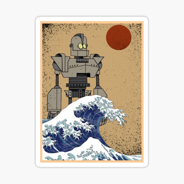 "Iron Giant" Sticker for Sale by Thernoda | Redbubble