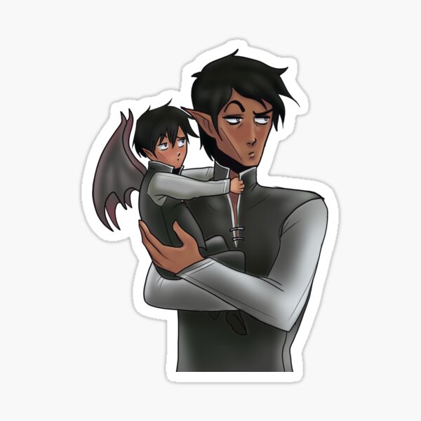 "Rhys & Nyx" Sticker for Sale by StephNSketch | Redbubble