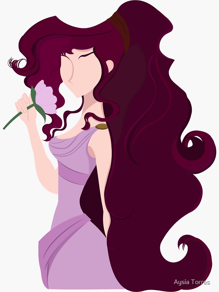 "Meg" Sticker for Sale by anoelle96 | Redbubble