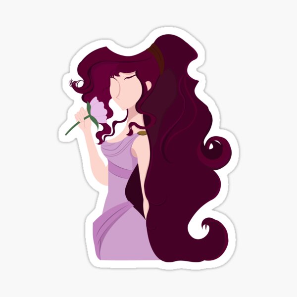 "Meg" Sticker for Sale by anoelle96 | Redbubble