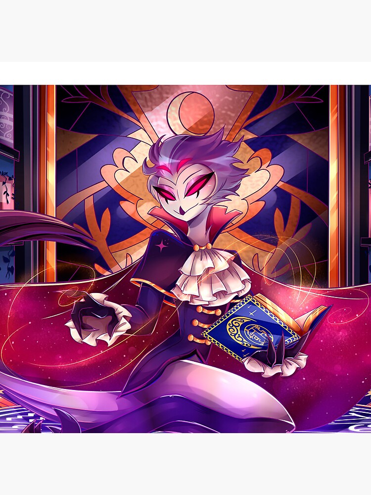 "Stolas Library" Pin for Sale by MelleMoon | Redbubble