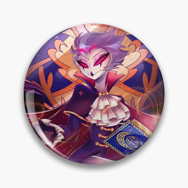 "Stolas Library" Pin for Sale by MelleMoon | Redbubble