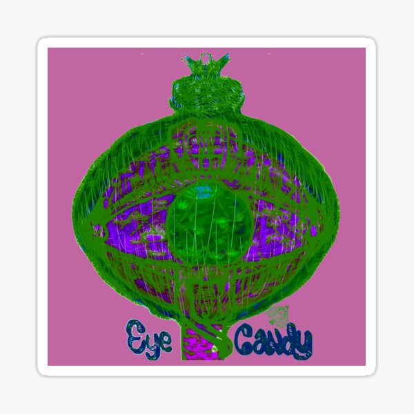 "EyeCandy Tote Bag" Sticker for Sale by NicoKingai | Redbubble