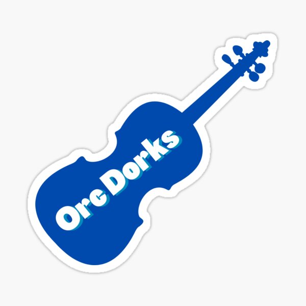 "Orc Dorks" Sticker for Sale by ariweinberger | Redbubble