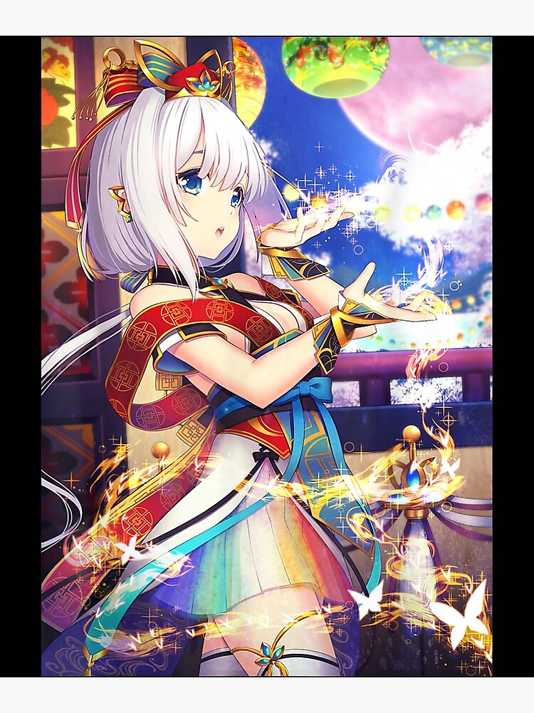 "Anime Girl Kawaii Japanese Aesthetic Waifu Otaku" Photographic Print ...