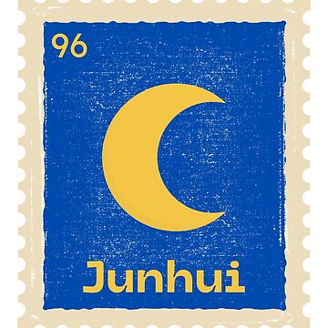 "Jun Seventeen Stamp" Sticker for Sale by Strawberryne | Redbubble