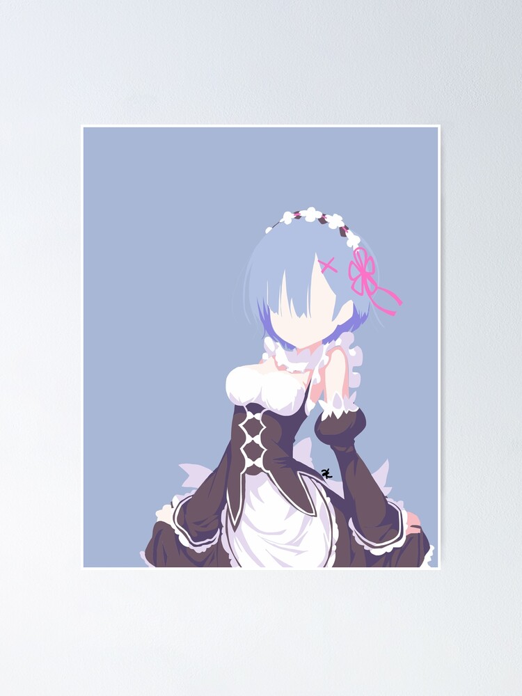 "Rem Re: Zero " Poster by Foko | Redbubble