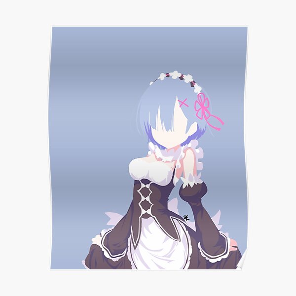 "Rem Re: Zero " Poster by Foko | Redbubble
