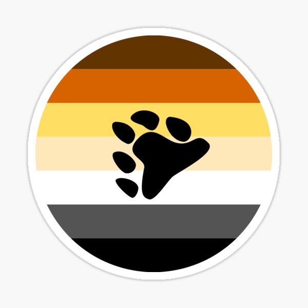 "Bear Pride Flag Furry Sticker" Sticker for Sale by Coyote-Corner ...