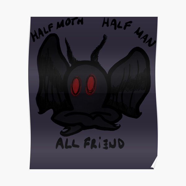"Reward Mothman Retro Wave" Poster for Sale by Donnadulac | Redbubble