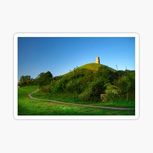 "Glastonbury Tor" Sticker for Sale by Alisonchambers2 | Redbubble