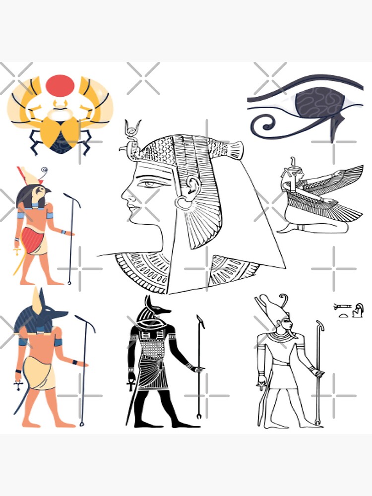 Lámina fotográfica «Paquete de historia antigua Paquete de egiptología ...