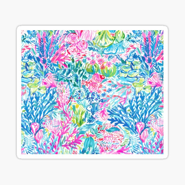 "Coral Nature" Sticker for Sale by SarahGreeno | Redbubble