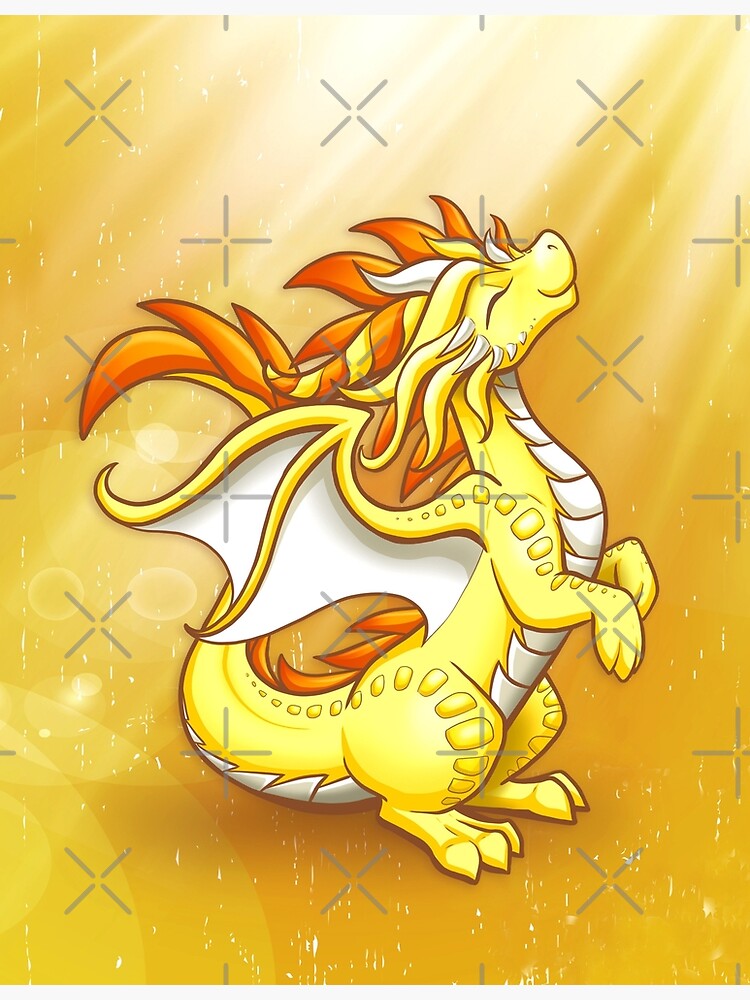 "Sun Dragon" Poster for Sale by Dragons and Beasties | Redbubble