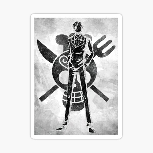 "Sanji" Sticker for Sale by StephanieBen | Redbubble