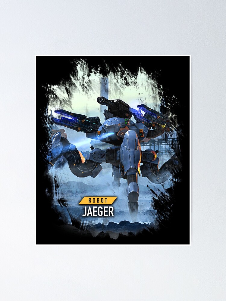 "Robot Jaeger at War Zone" Poster for Sale by HexOne | Redbubble