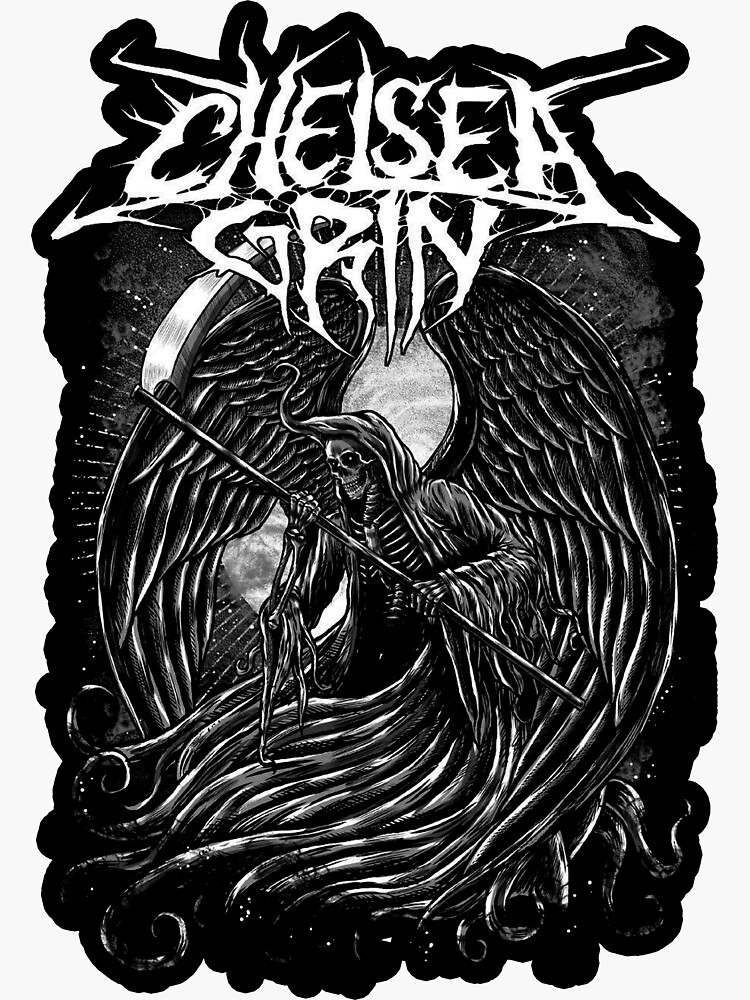 "Chelsea Grin Trending Artwork" Sticker for Sale by From8000 | Redbubble