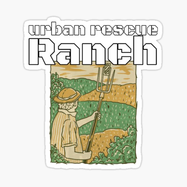 "Urban Rescue Ranch " Sticker for Sale by BertoldKitzmann | Redbubble