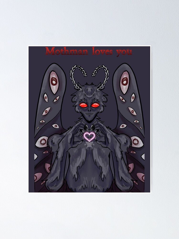 "Day Gift Mothman Graphic For Fan" Poster for Sale by Shirleydavenpor ...