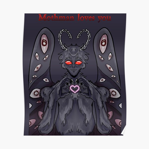 "Day Gift Mothman Graphic For Fan" Poster for Sale by Shirleydavenpor ...
