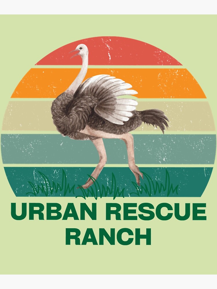 "Urban Rescue Ranch " Poster for Sale by BertoldKitzmann | Redbubble