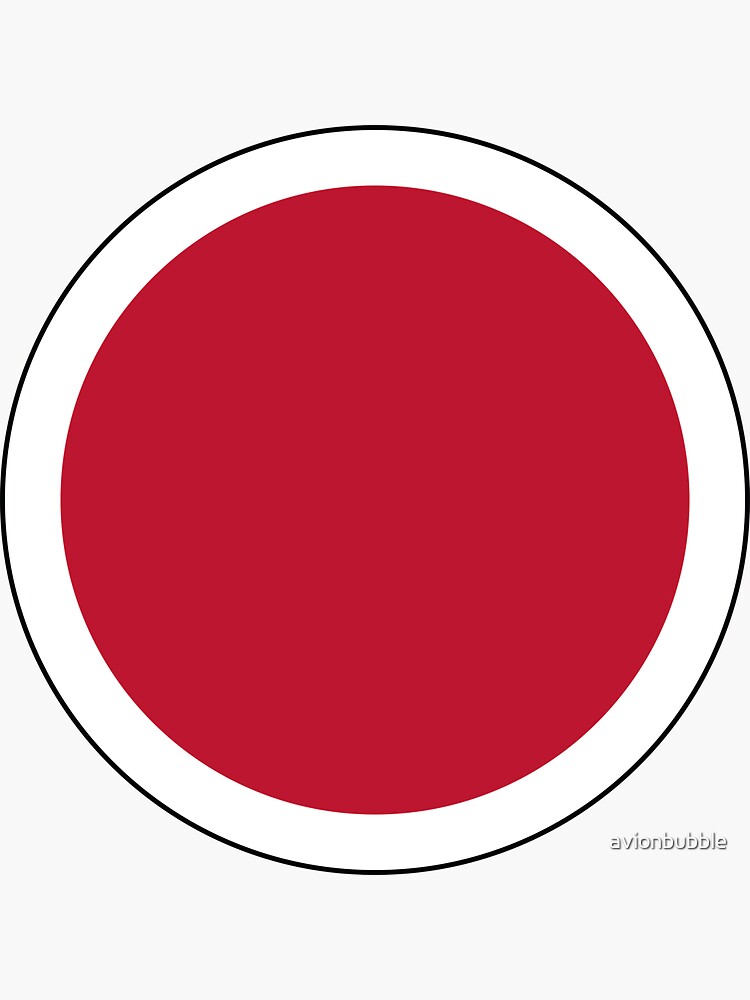 "Roundel of the Japan Air Self-Defense Force" Sticker for Sale by ...