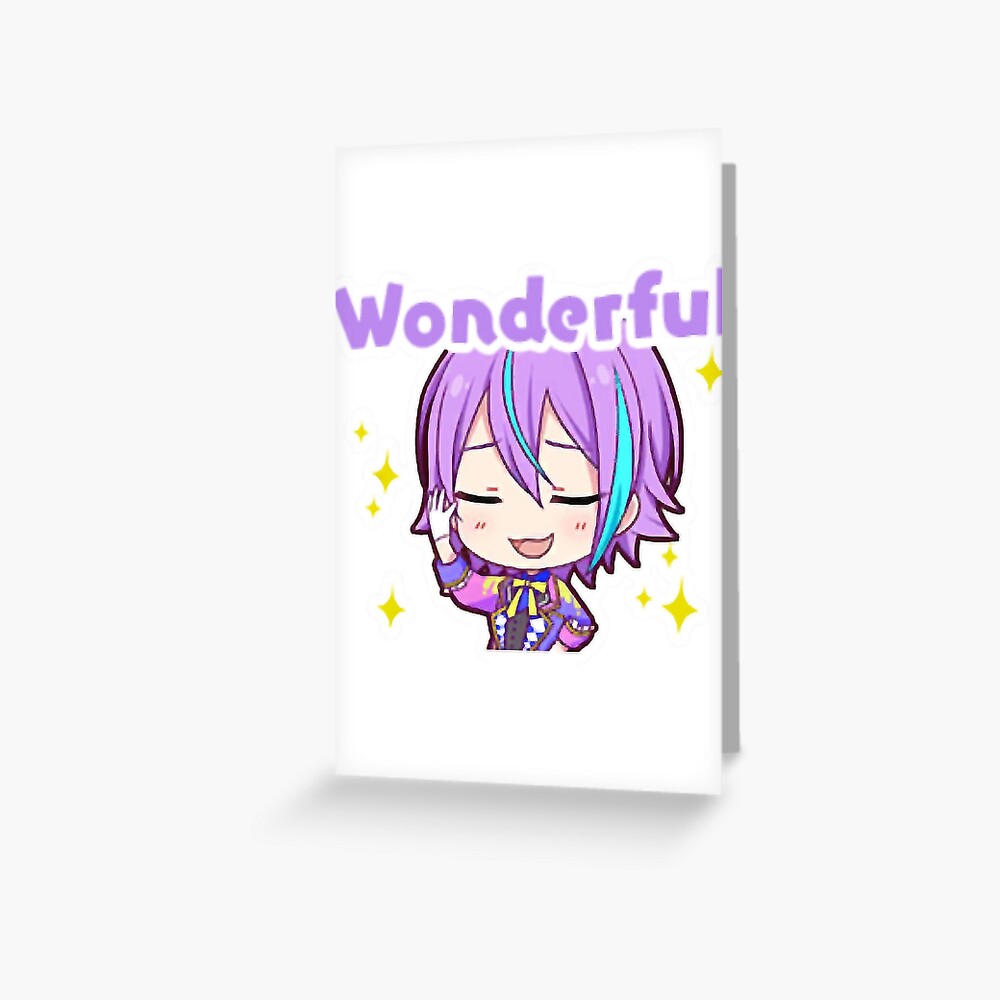 "Project Sekai anime, Kamishiro Rui stamp" Greeting Card for Sale by ...