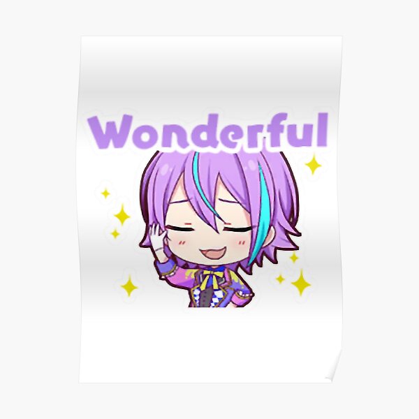 "Project Sekai anime, Kamishiro Rui stamp" Poster for Sale by Melvab79 ...