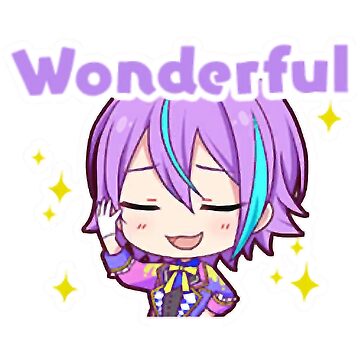 "Project Sekai anime, Kamishiro Rui stamp" Sticker for Sale by Melvab79 ...