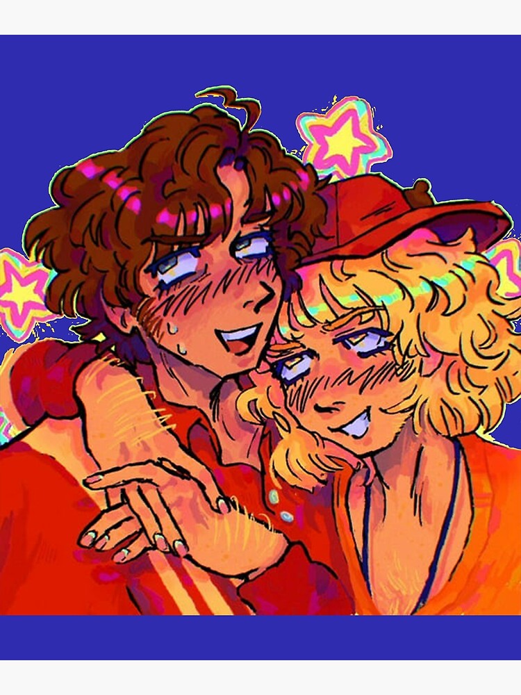 "*TRENDING* Blueycapsules Characters Michael And Jeremy Design" Poster ...