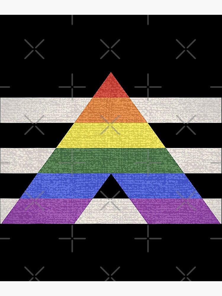 "LGBT Gay Pride Ally Flag LGBT Ally" Poster for Sale by GardNewerd ...