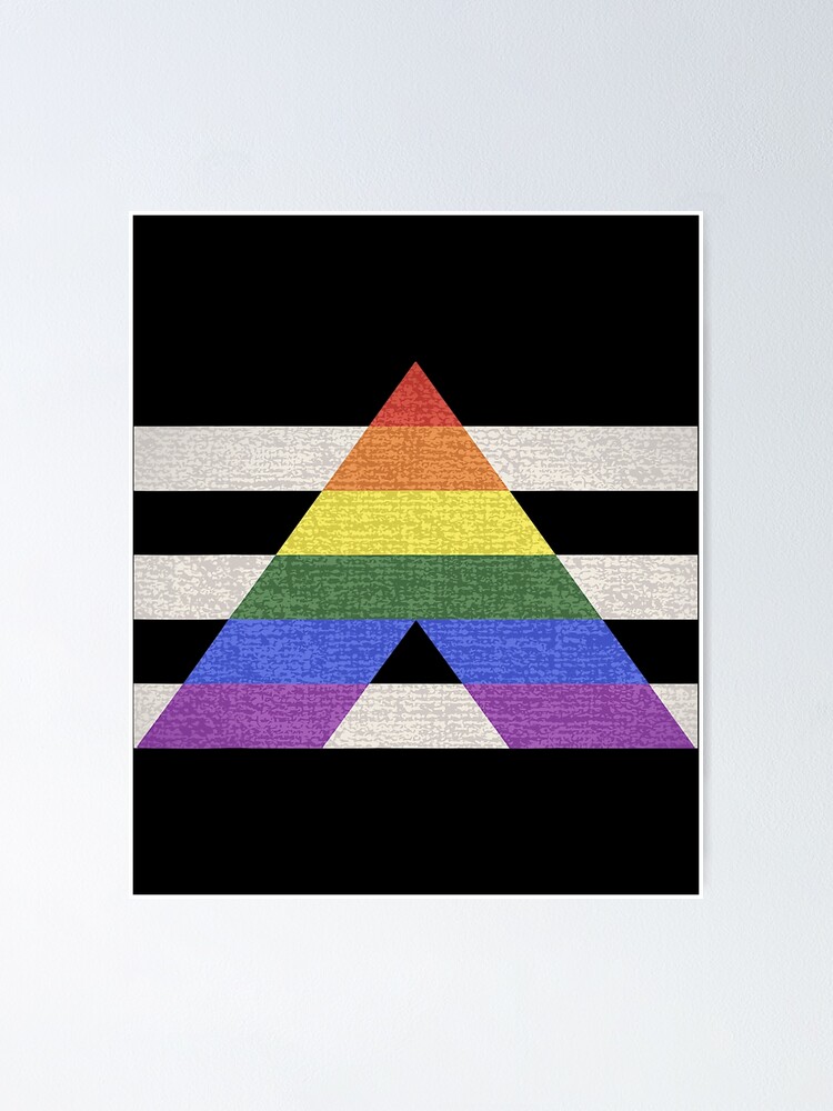 "LGBT Gay Pride Ally Flag LGBT Ally" Poster for Sale by GardNewerd ...