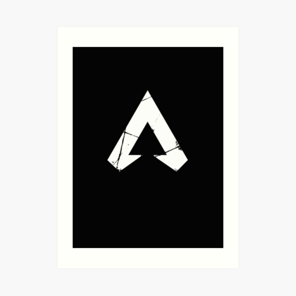 "Apex Legends Logo Apex Legends White Symbol " Art Print for Sale by ...