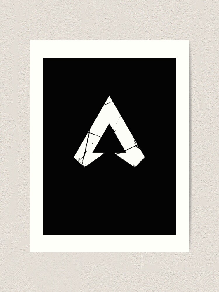 "Apex Legends Logo Apex Legends White Symbol " Art Print for Sale by ...