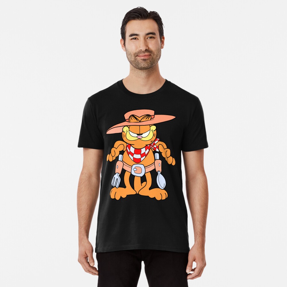 "Garfield Cowboy " Poster for Sale by NiyaHolderDD | Redbubble
