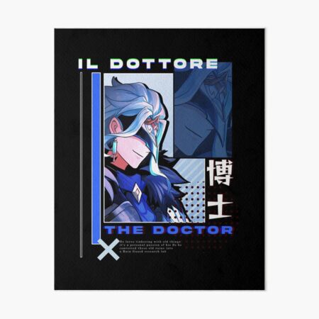 "Genshin Impact Dottore Essential " Art Board Print for Sale by ...