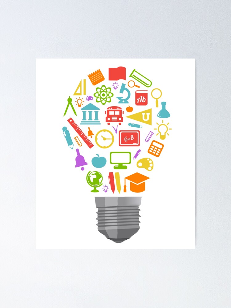 "school subjects" Poster for Sale by Alexandermo | Redbubble