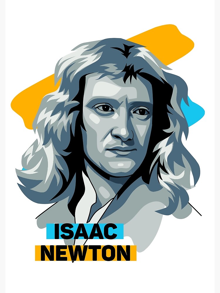 "Isaac Newton" Poster for Sale by Xezyy | Redbubble