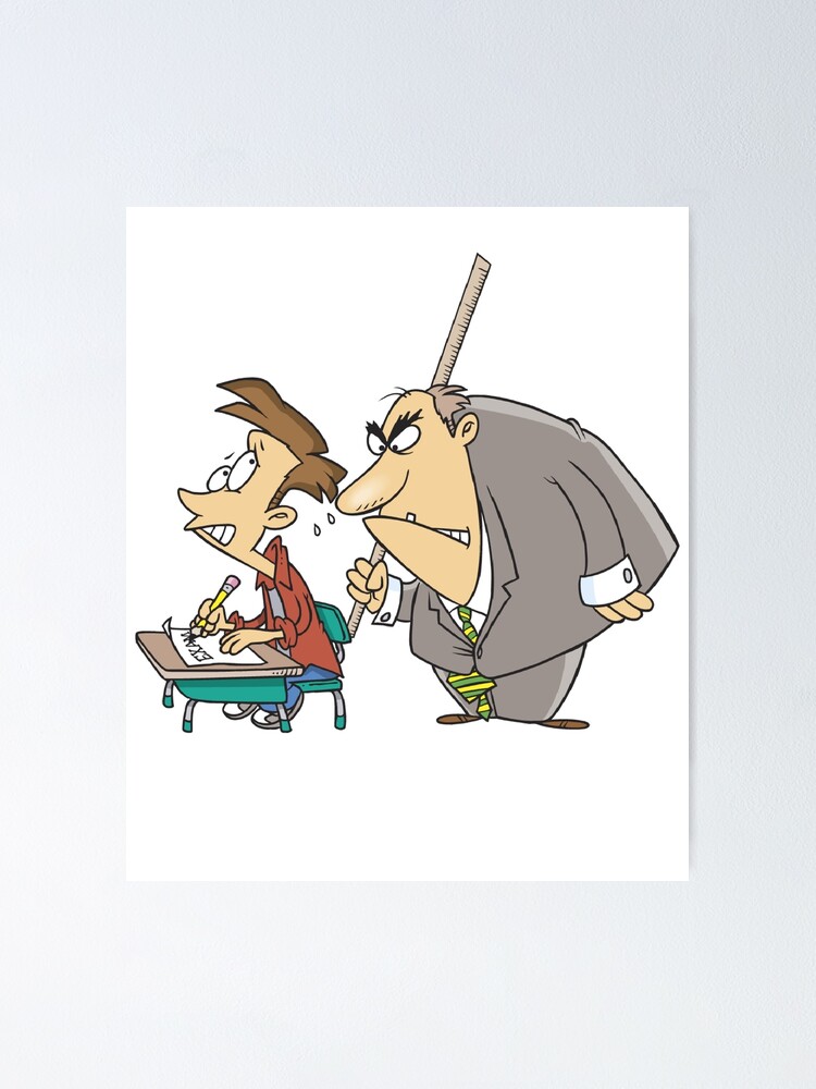 "Exam observer" Poster for Sale by Alexandermo | Redbubble