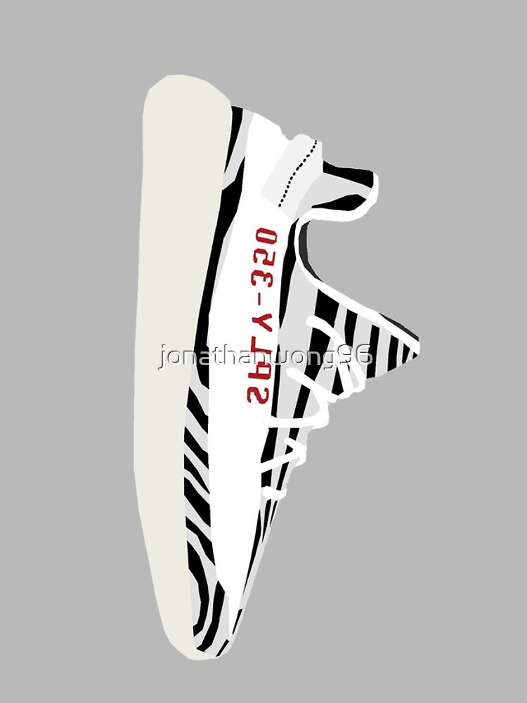 "Yeezy Boost 350 S2 - Zebra" iPhone Case for Sale by jonathanwong96 ...