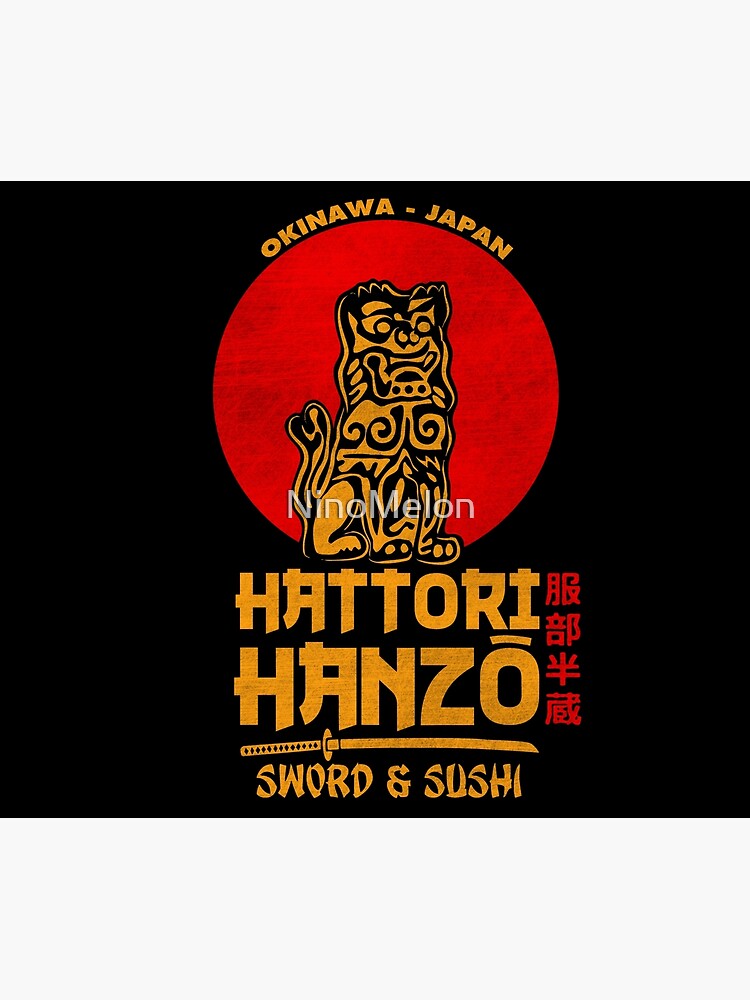 "Hattori Hanzo" Poster by NinoMelon | Redbubble