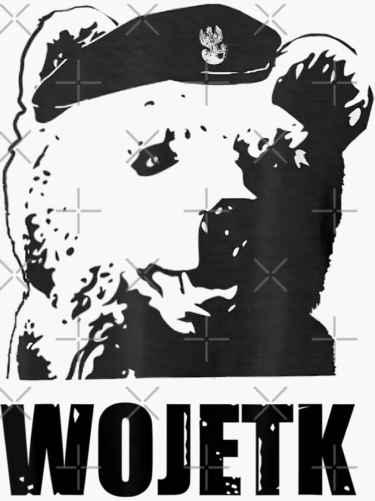"Wojtek the Bear Corporal Wojtek" Sticker for Sale by Aniirov | Redbubble