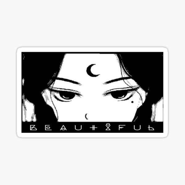 "AESTHETIC BEAUTIFUL ANIME GIRL" Sticker for Sale by CaroleDicki ...